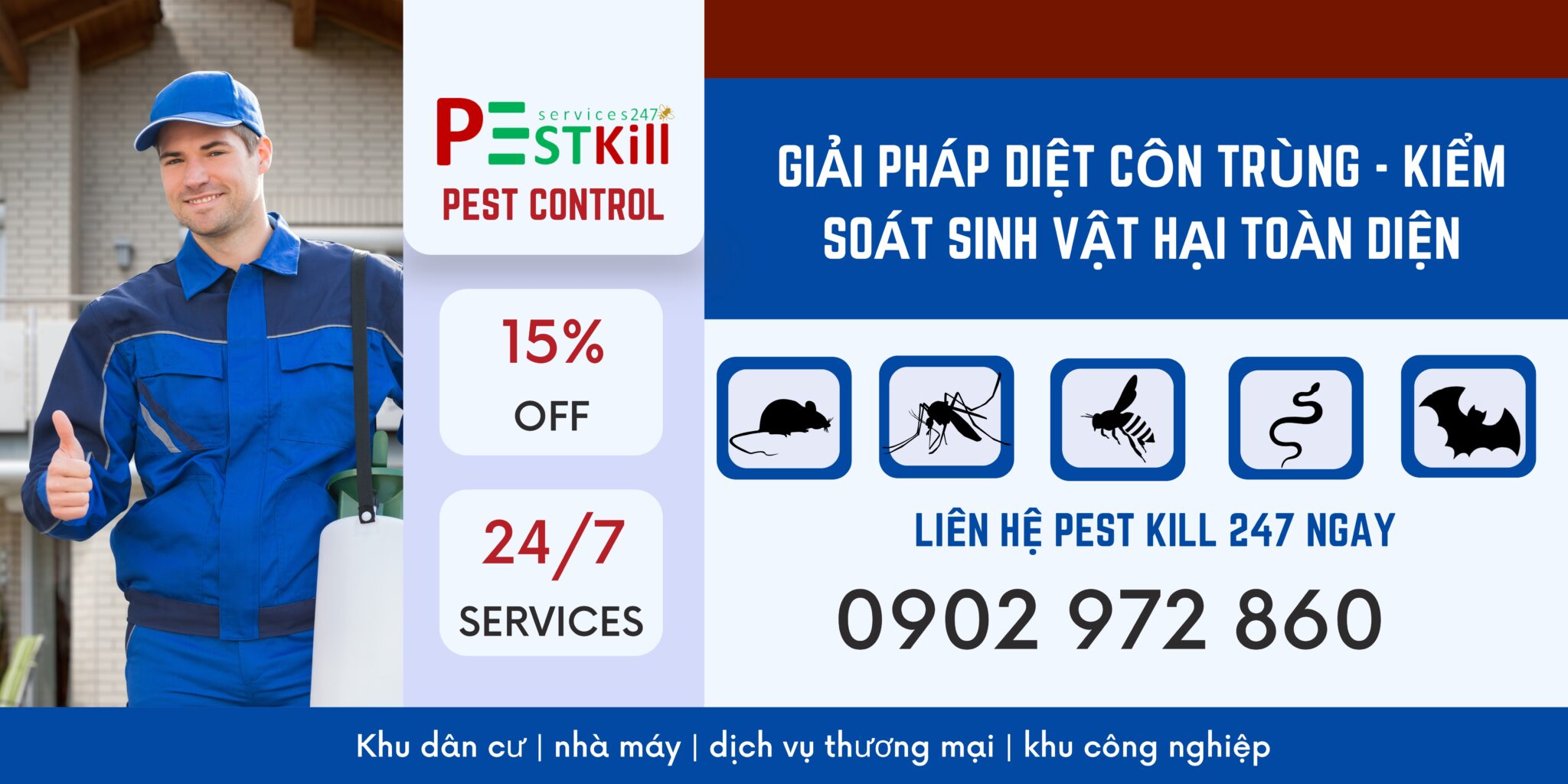 Công ty cung cấp dịch vụ kiểm soát sinh vật hại chuyên nghiệp - Pest ...